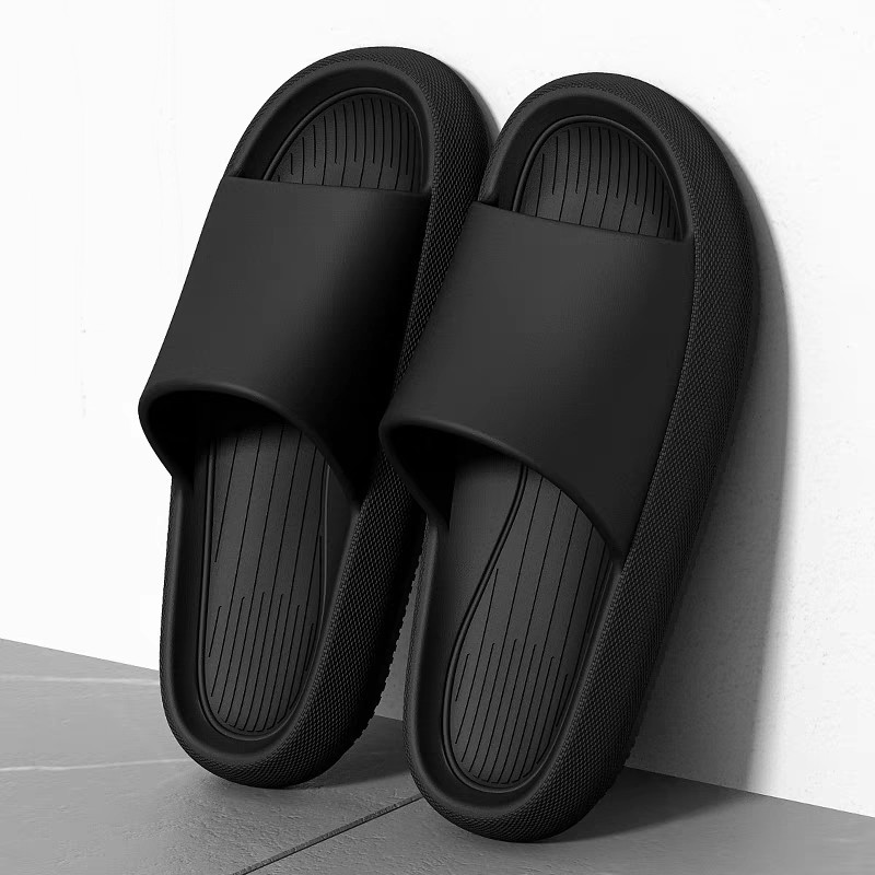 Jual Sendal Slop Cowo Sandal Pria Wanita Kekinian Empuk Sendal Laki ...
