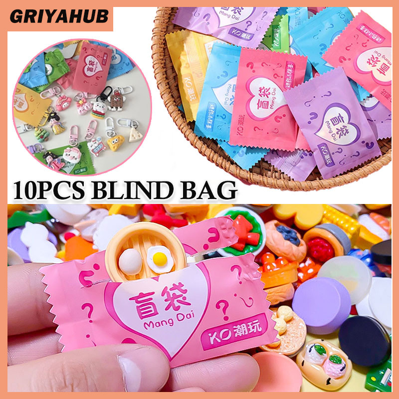 Jual 10PCS Mainan Surprise Snack Blind Bag/BLIND BOX MYSTERY PACK RESIN ...