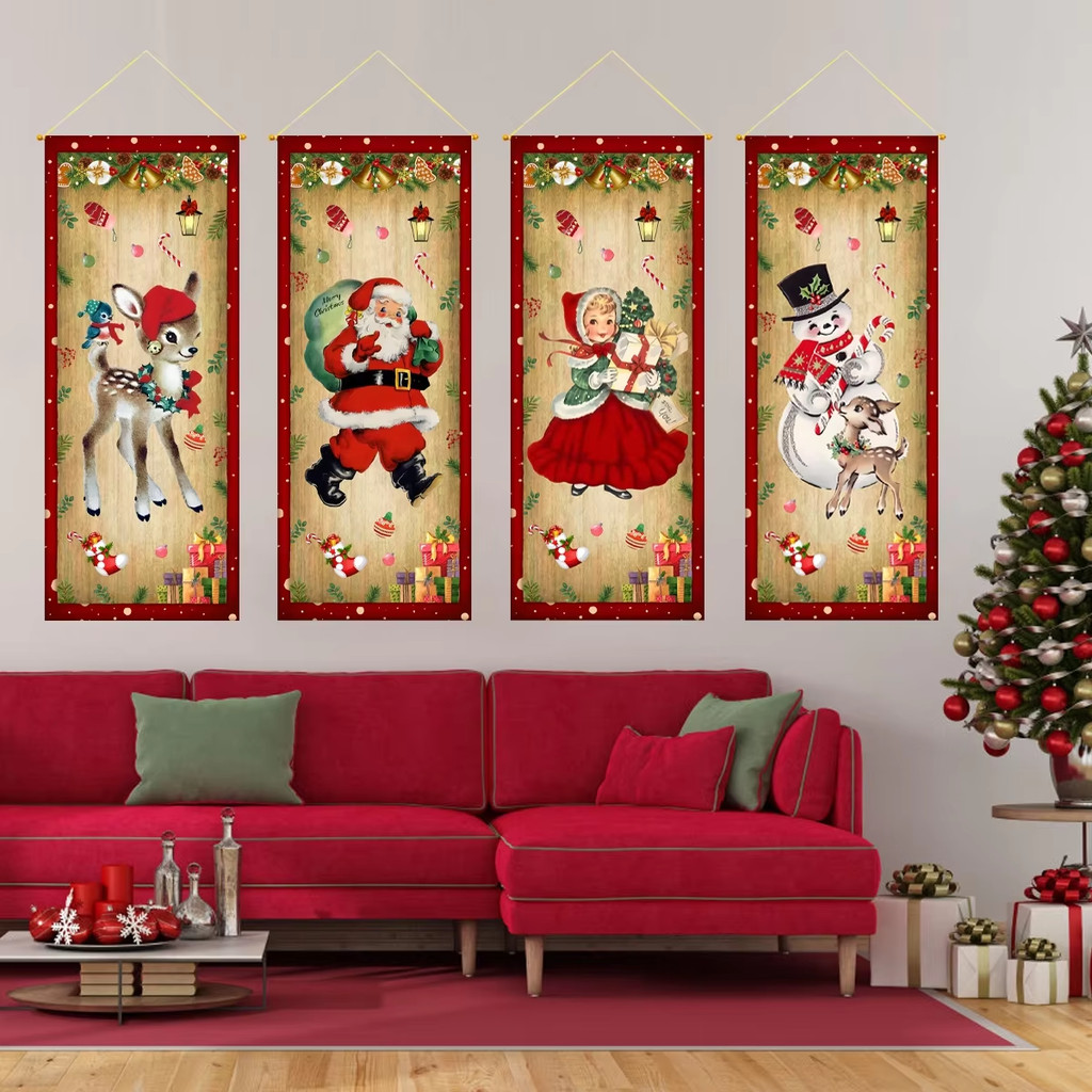 Jual Bendera Gantung Santa Claus Natal, Navidad, Noel, Rusa, Banner ...