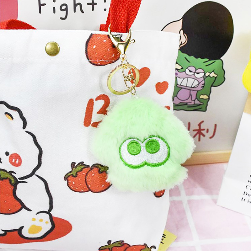 Jual Splatoon Inkling Plush Keychain Anime Orange Red Inkling Kawaii ...