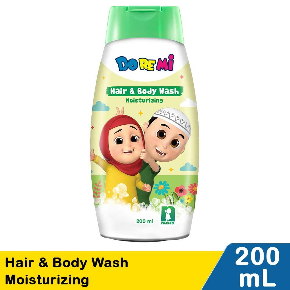 Jual DO RE MI HAIR & BODY WASH MOISTURIZING 200mL | Shopee Indonesia