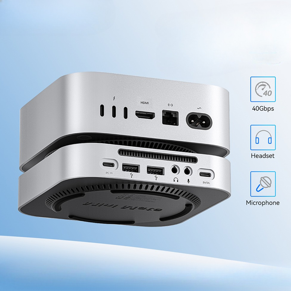 Jual 40Gbps USB Hub Docking Station 512G 1TB 2TB PSSD M.2 NVMe SSD USB ...