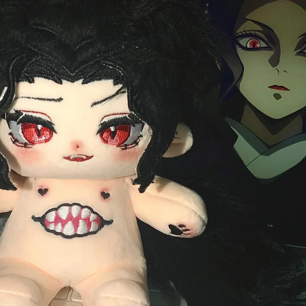 Jual 20cm Stuffed Anime Kimetsu No Yaiba Demon Slayer Kibutsuji Muzan ...