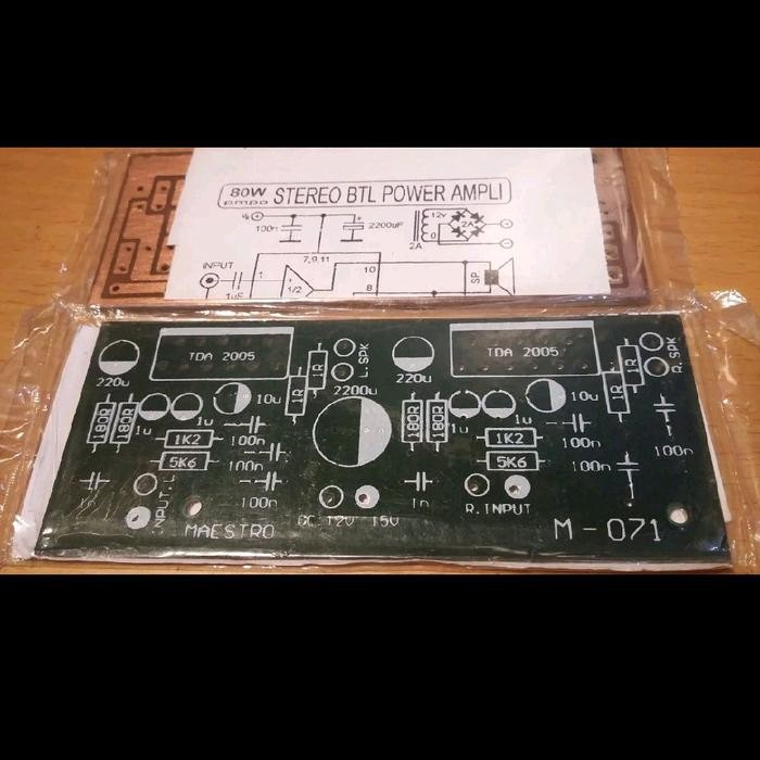 Jual LEW99 PCB TDA2005 TDA 2005 Stereo Bahan Pertinax | Shopee Indonesia