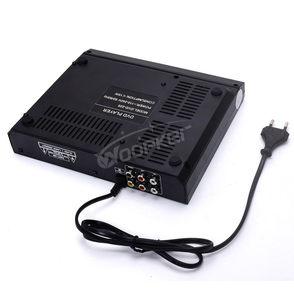 Jual Woopker DVD Player 225 Region Free LED Display with Remote Control ...