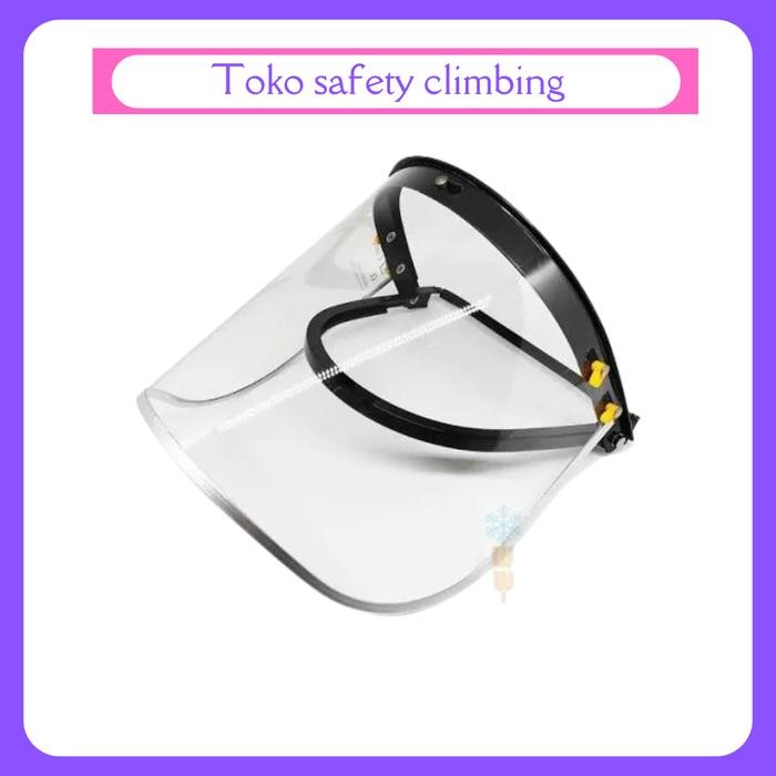 Jual face shield safety gurinda helm faceshield kusus untuk helm proyek ...