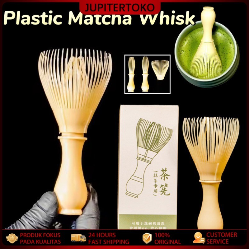 Jual Tomoji Plastic Matcha Whisk – Pengocok Matcha Plastik Praktis ...