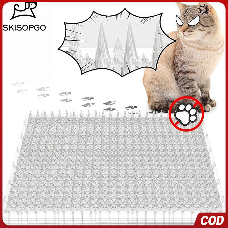 Jual SKISOPGO 34x42CM Matras Paku Anti Kucing Paku Plastik Anti Kucing ...