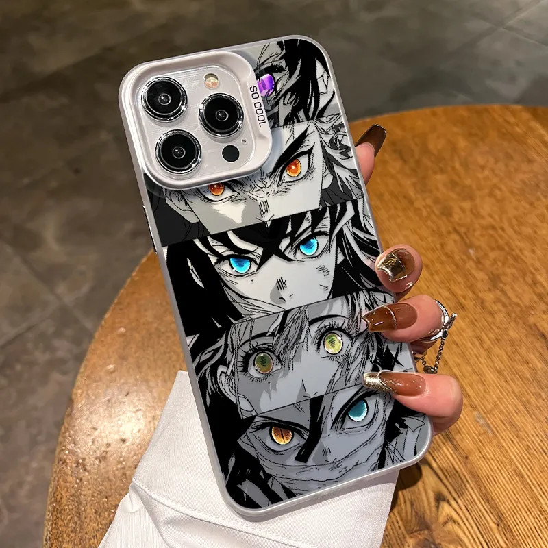 Jual Casing OPPO dengan Motif Mata Karakter dari Demon Slayer untuk A3 ...