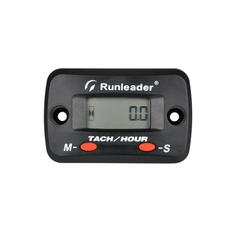Jual Digital Tacho Hour Meters Max RPM Alarm TOT SVC Replace Battery ...