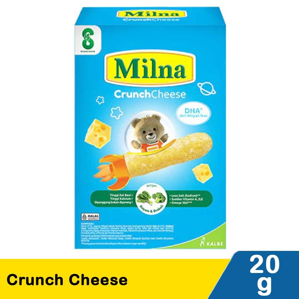 Jual MILNA CRUNCH CHEESE 20g | Shopee Indonesia