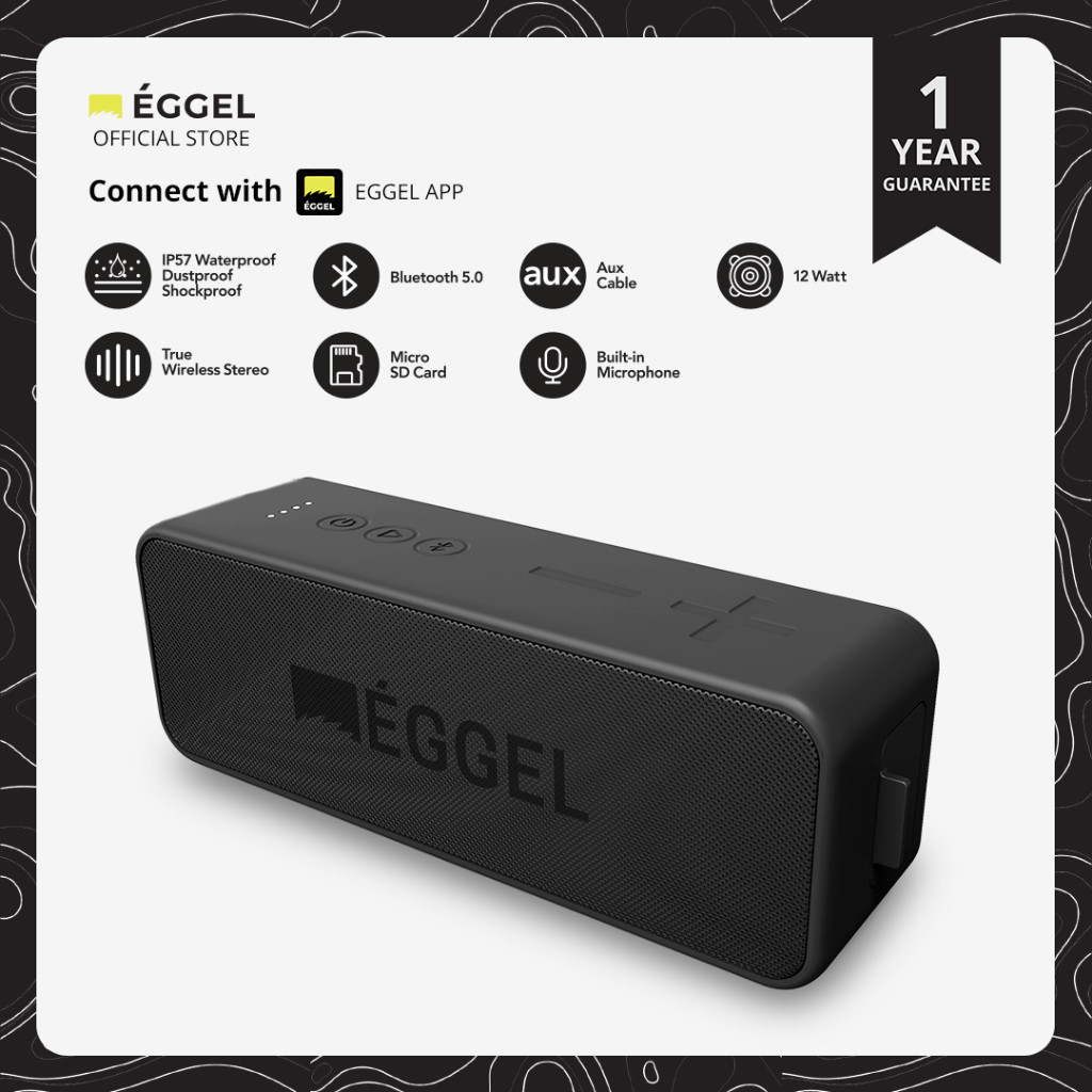 Jual Eggel Active 2S Waterproof Action Portable Bluetooth Speaker ...