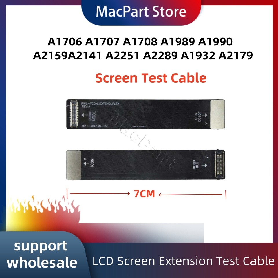 Jual New LCD Screen Display Extension Test Flex Cable For MacBook Pro ...