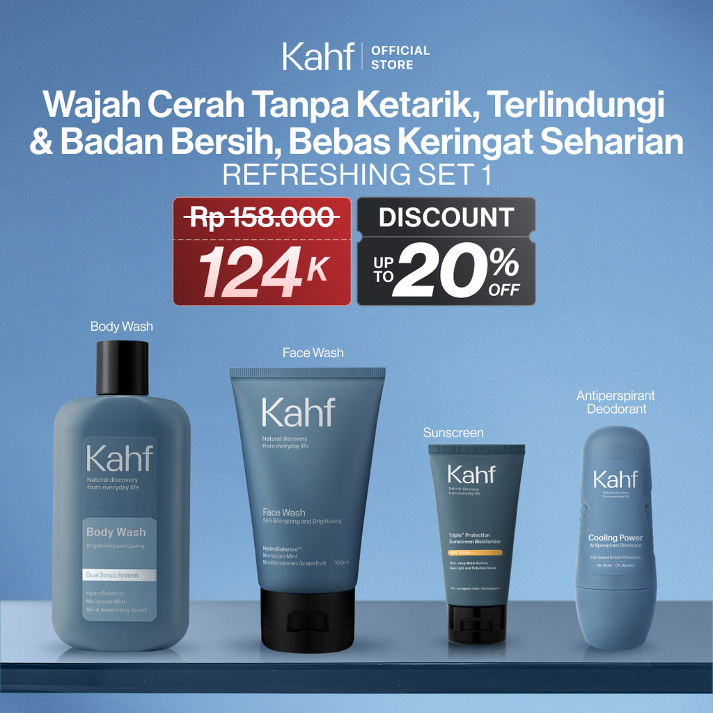 Jual [SPECIAL EDITION : GET FREE EXCLUSIVE BOX PACKAGE - KAHF BUNDLE ...