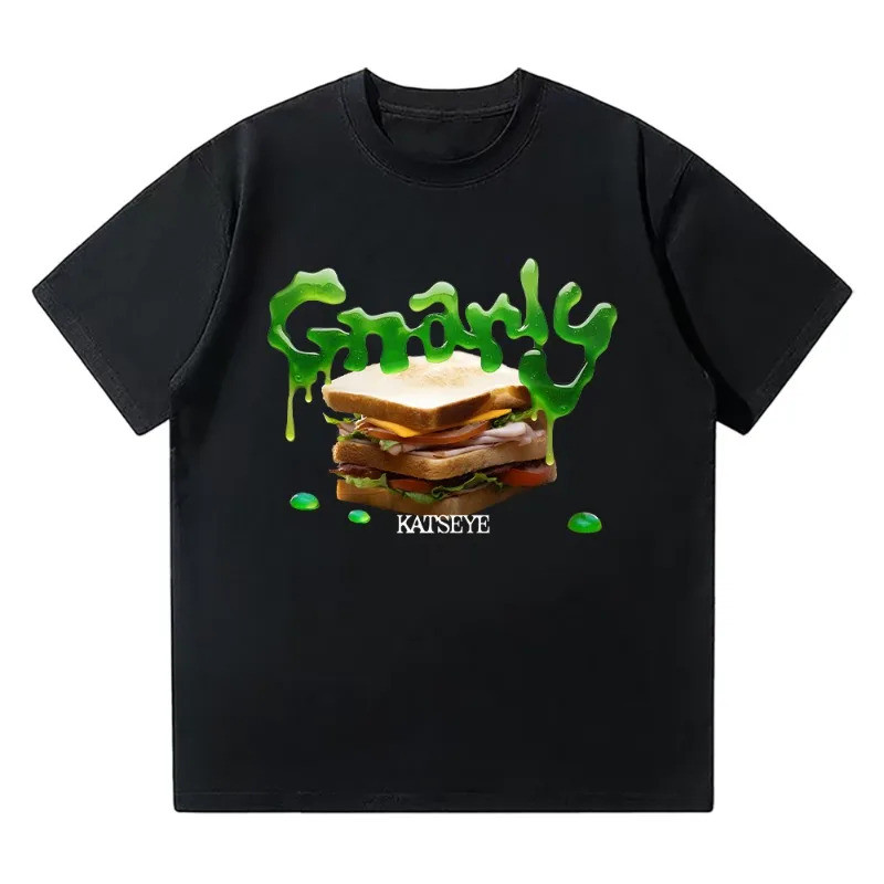 Jual Harajuku Hip Hop KATSEYE Kaos Gnarly Fashion Desain Kreatif Pria ...
