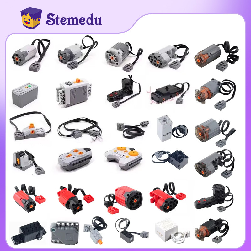 Jual Power Functions Upgrate Motor Te-nical Parts MOC Multi Tool Servo ...