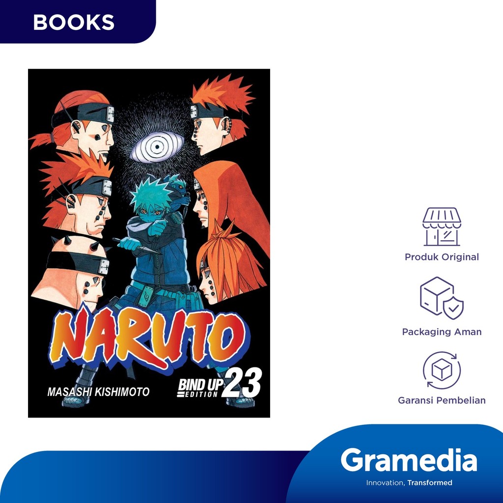 Jual Naruto Bind Up Edition 23 (MASASHI KISHIMOTO) | Shopee Indonesia