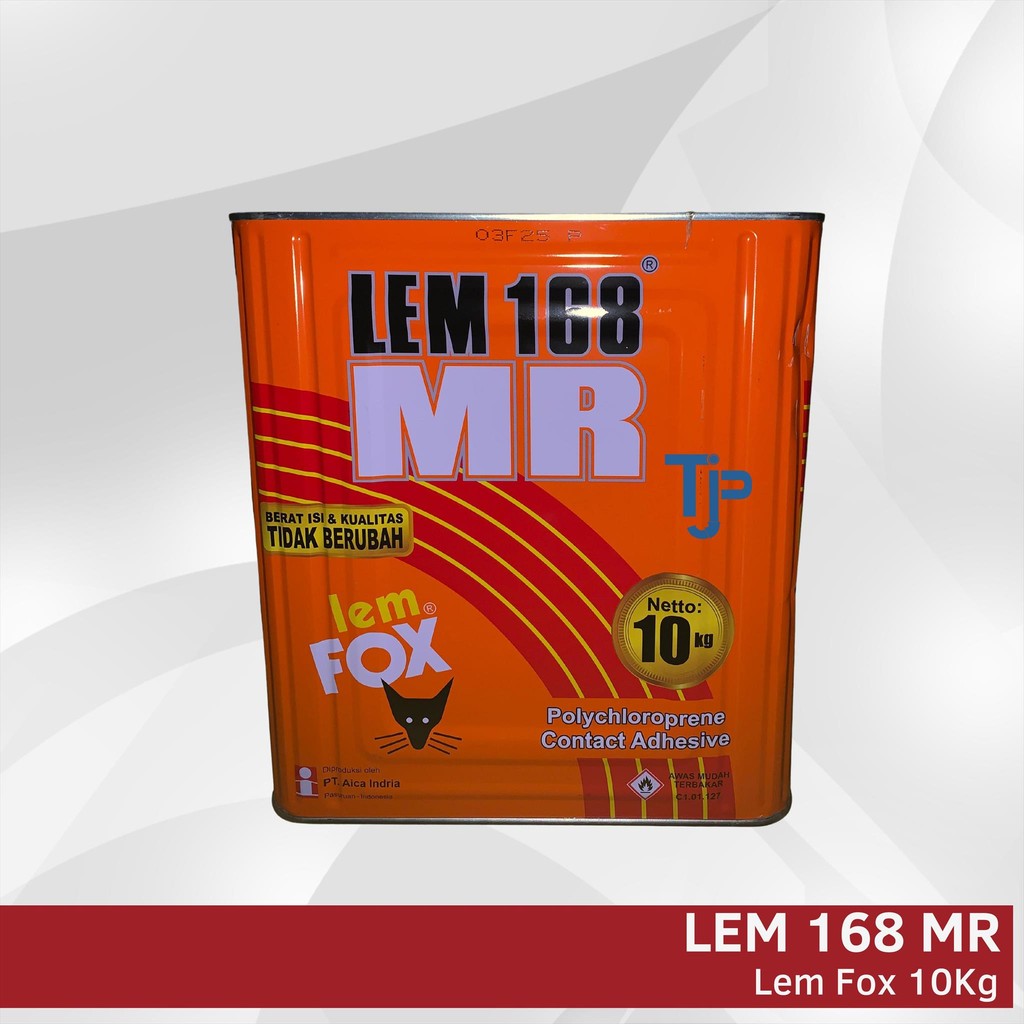 Jual Lem Fox Kuning Lem 168 MR Galon 10Kg | Shopee Indonesia