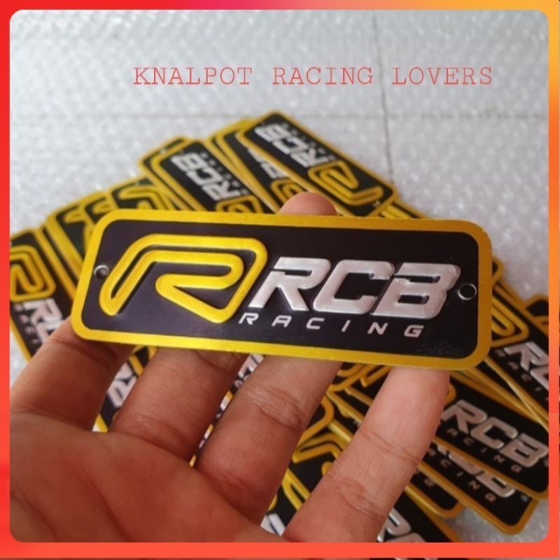 Jual EMBLEM MERK LOGO KNALPOT RACING RCB Iron Racing | Shopee Indonesia
