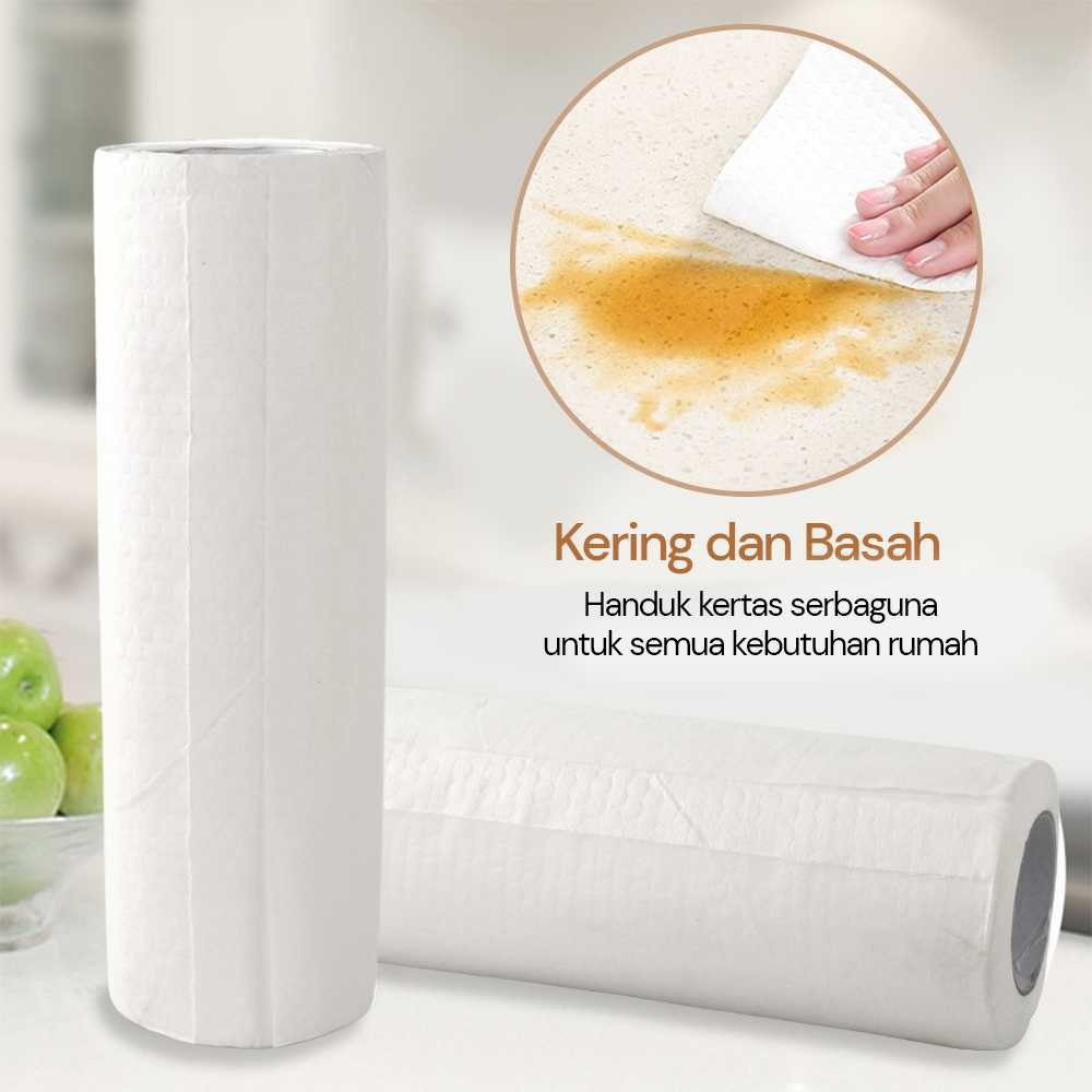 Jual TD-DDG Lazy Rag Tisu Kertas Disposable Paper Towel 1 Roll (50 ...