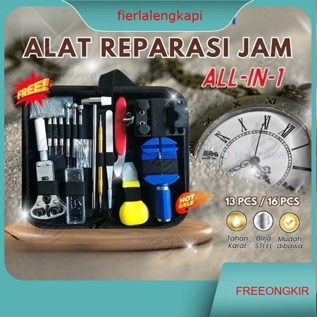 Jual Perlengkapan Alat Perbaikan Tool Servis Pembuka Jam Tangan Arloji ...