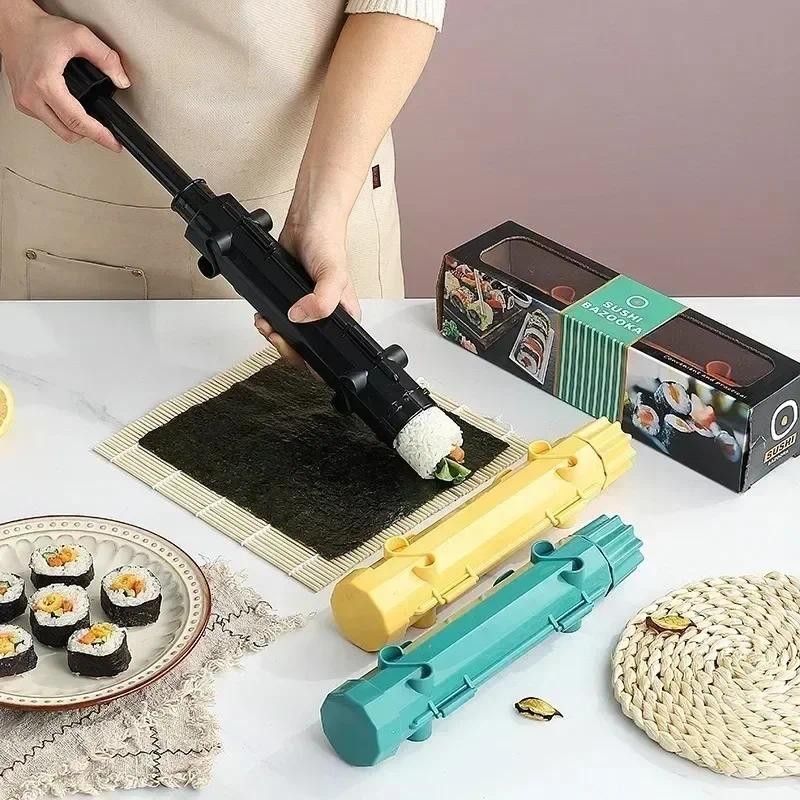Jual Striped Sushi Mold Sushi Rocket Launcher Mold Sushis Making ...