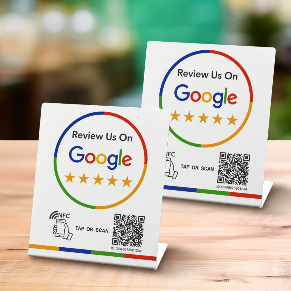 Jual NFC Tap Google Review Stand Restaurant cafe Boost Customer ...