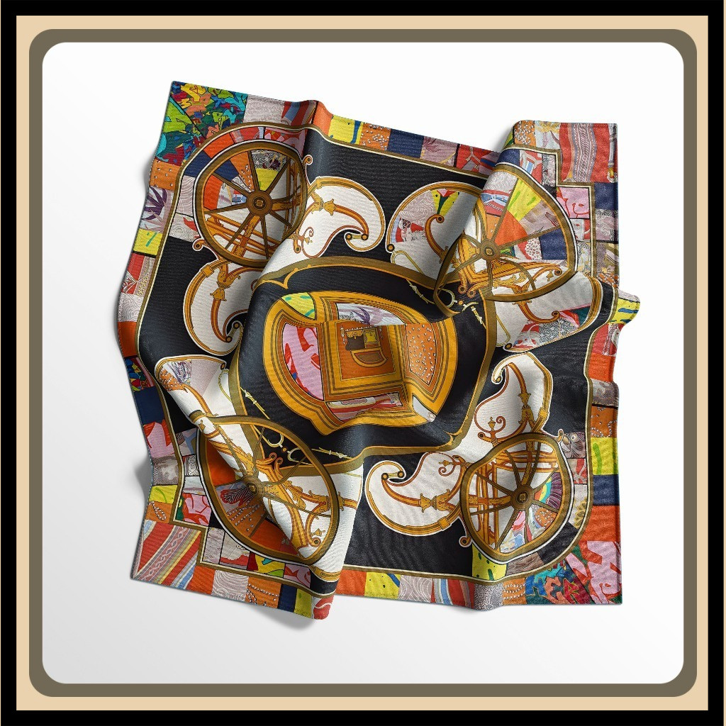 Jual Syal Bandana Slayer multifungsi Motif CARRIAGE Print Art Skena ...