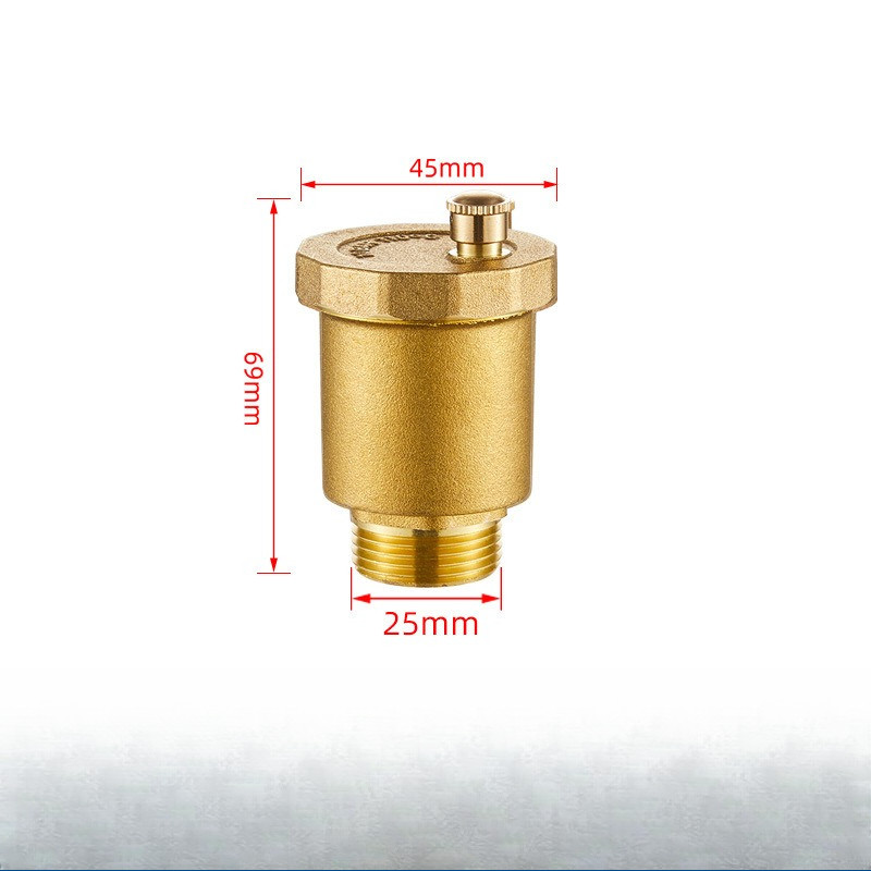 Jual Brass Automatic Air Vent Release Valve 3/8'' 1/2'' 3/4'' 1'' BSP for Solar Water Heater ...