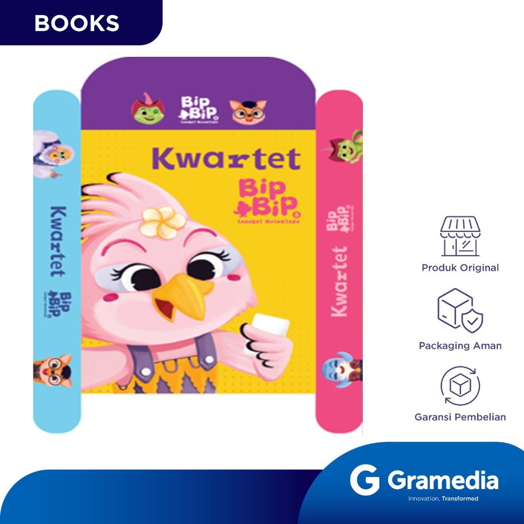 Jual Kwartet Bipbip Dan Sahabat Nusantara (Tim BIP) | Shopee Indonesia