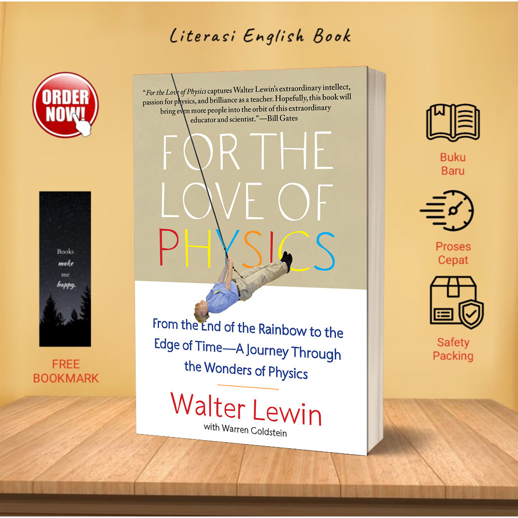 Jual For the Love of Physics by Walter Lewin (English) | Shopee Indonesia
