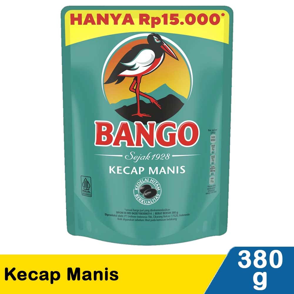 Jual BANGO KECAP MANIS 380g | Shopee Indonesia