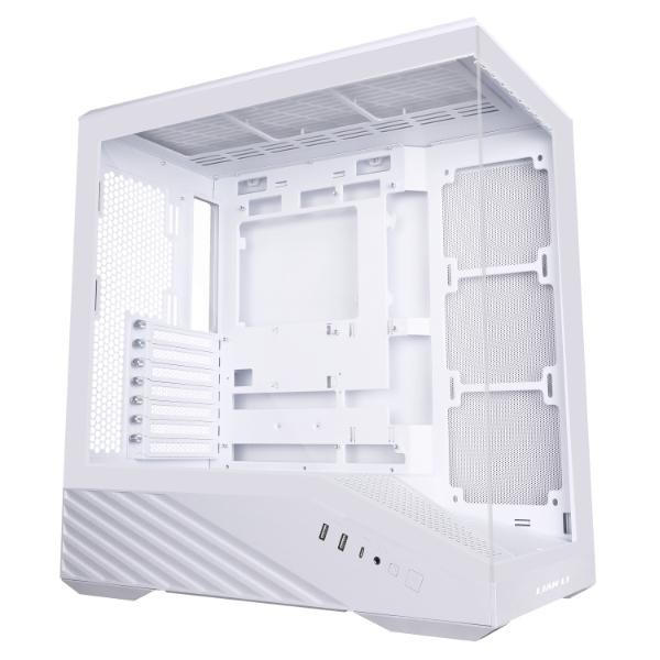 Jual Lian Li Vector V100 | E-ATX PC Case Tempered Glass - White ...