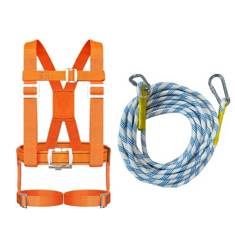 Jual Safety Belt Fall Protection Kit Full-body Roof Safety Belt for Men ...