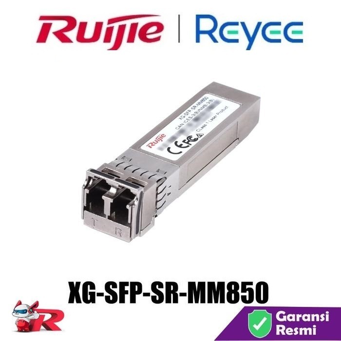 Jual Ruijie XG-SFP-SR-MM850 Module SFP DOM Duplex LC MMF Optical ...
