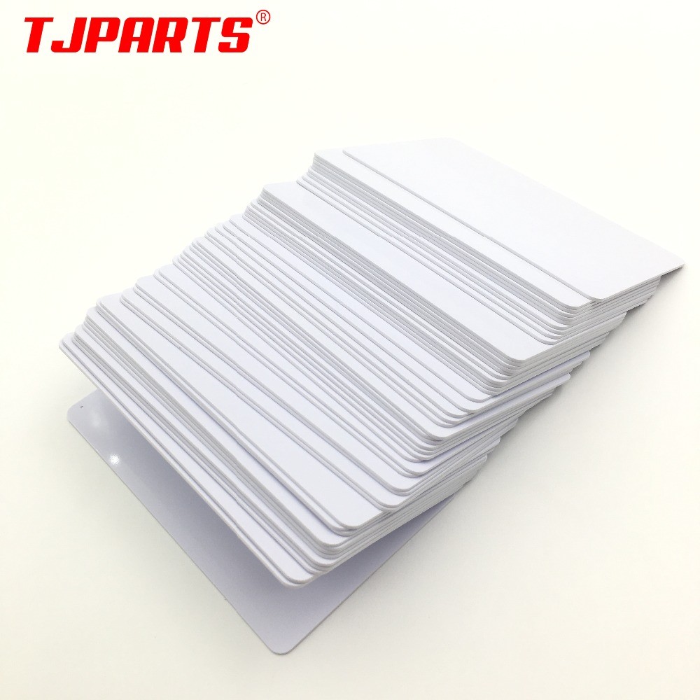 Jual 100 glossy White Blank inkjet printable PVC Card Waterproof ...