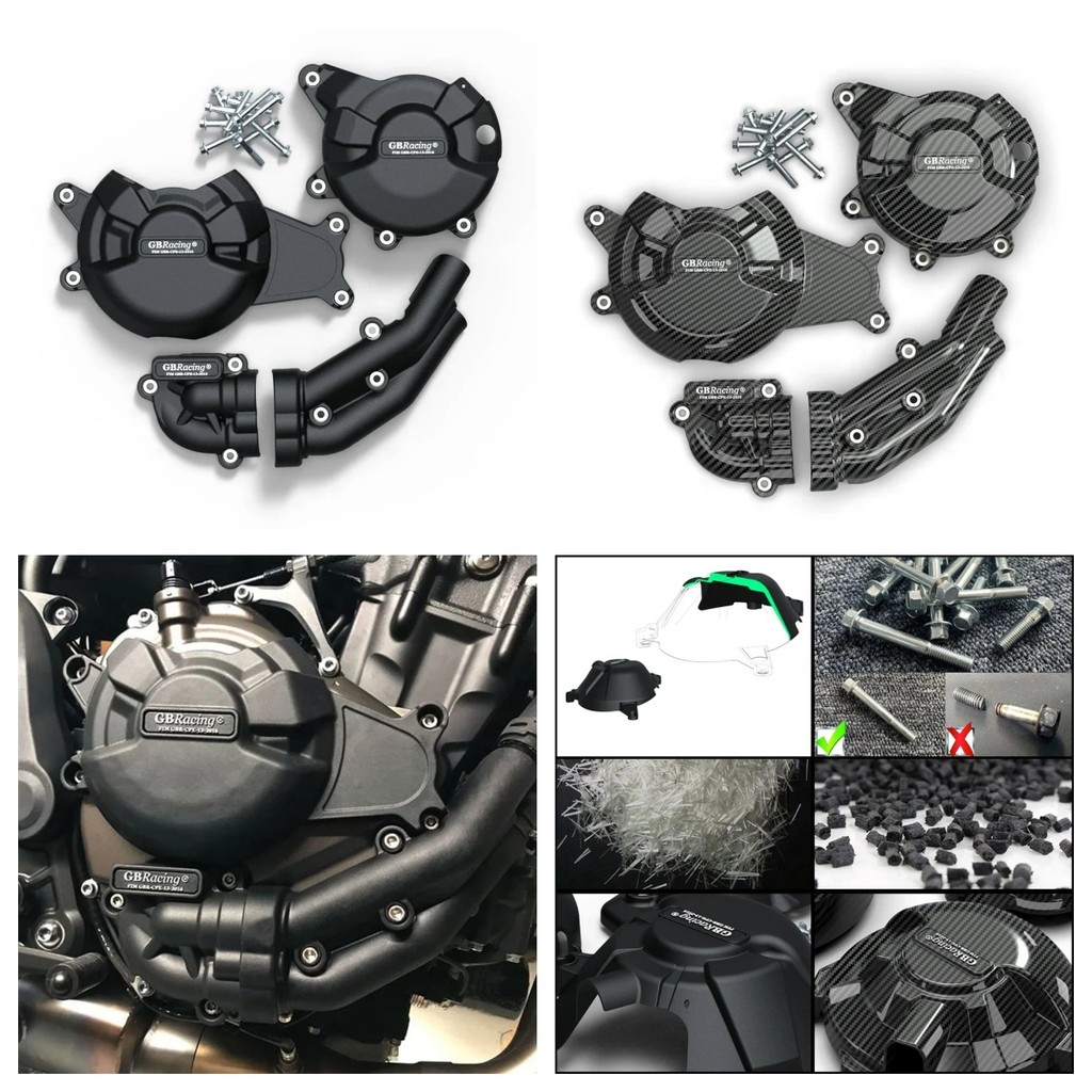 Jual For YAMAHA MT07 FZ07 XSR700 TENERE700 2014-2023 Engine Protect ...