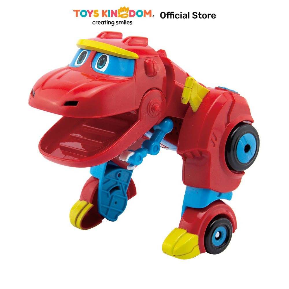 Jual Toys Kingdom Top Gear Robot Gogo Dino Mini Rex S3 - Merah Kids Toy ...