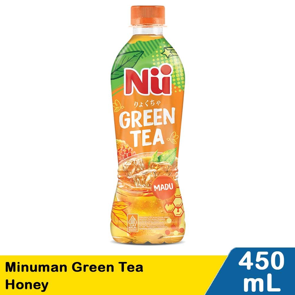 Jual NU MINUMAN GREEN TEA HONEY 450mL | Shopee Indonesia