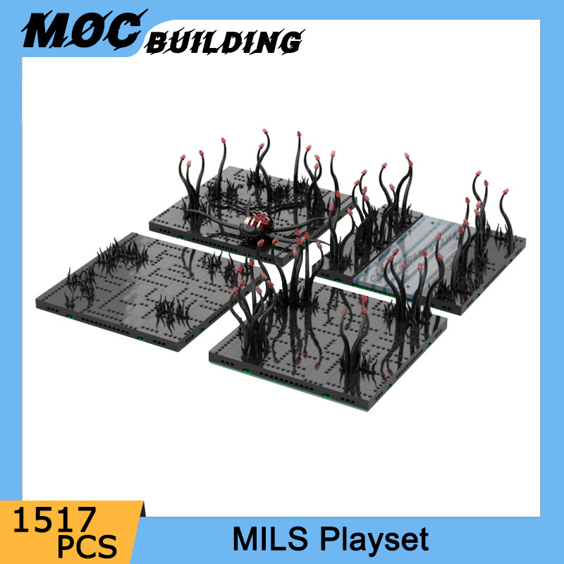 Jual MOC Building Blocks Military Vehicle Display Stand Playset DIY ...