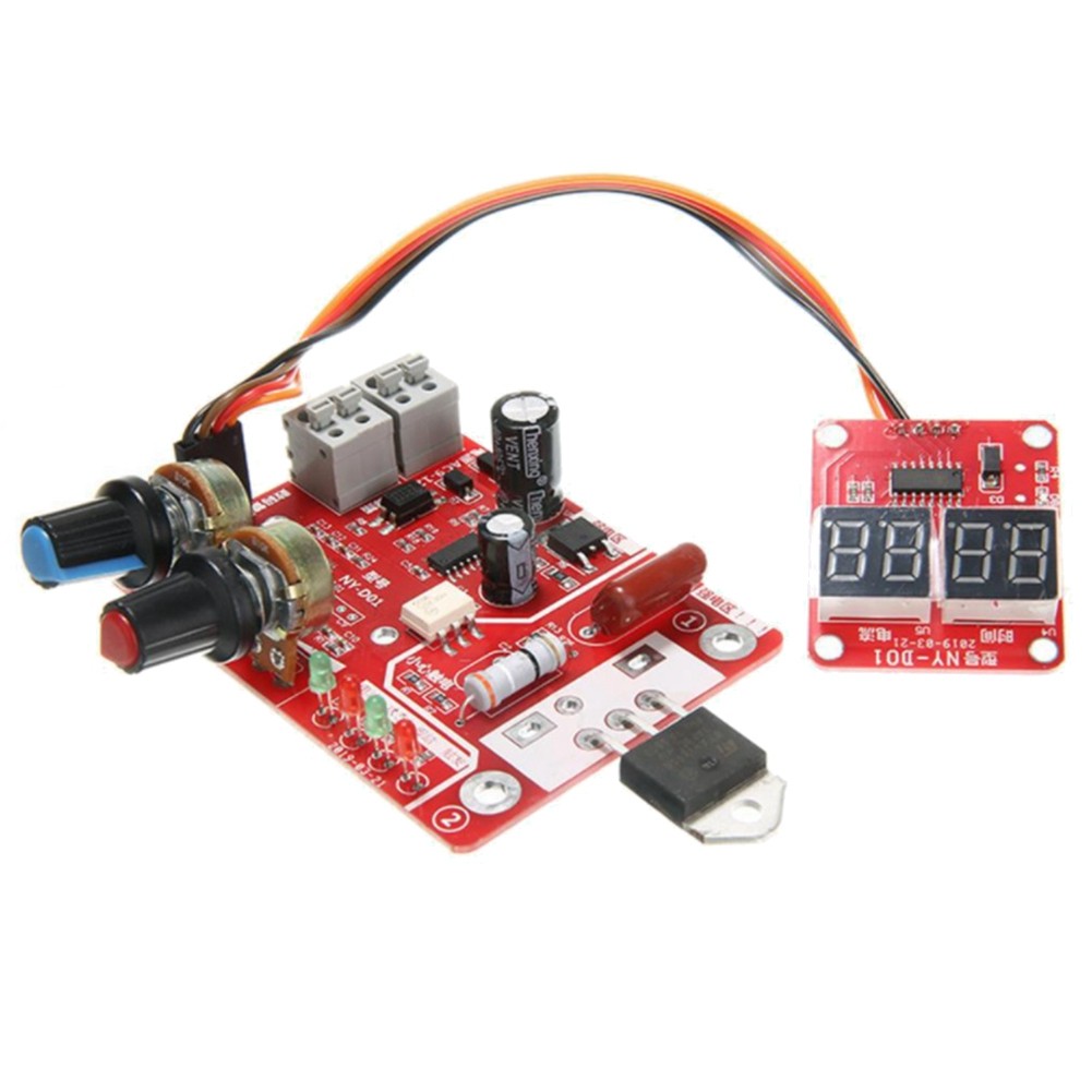 Jual J1UL1N NY-D01 Spot Welder Control Board 40A 100A Digital Spot ...