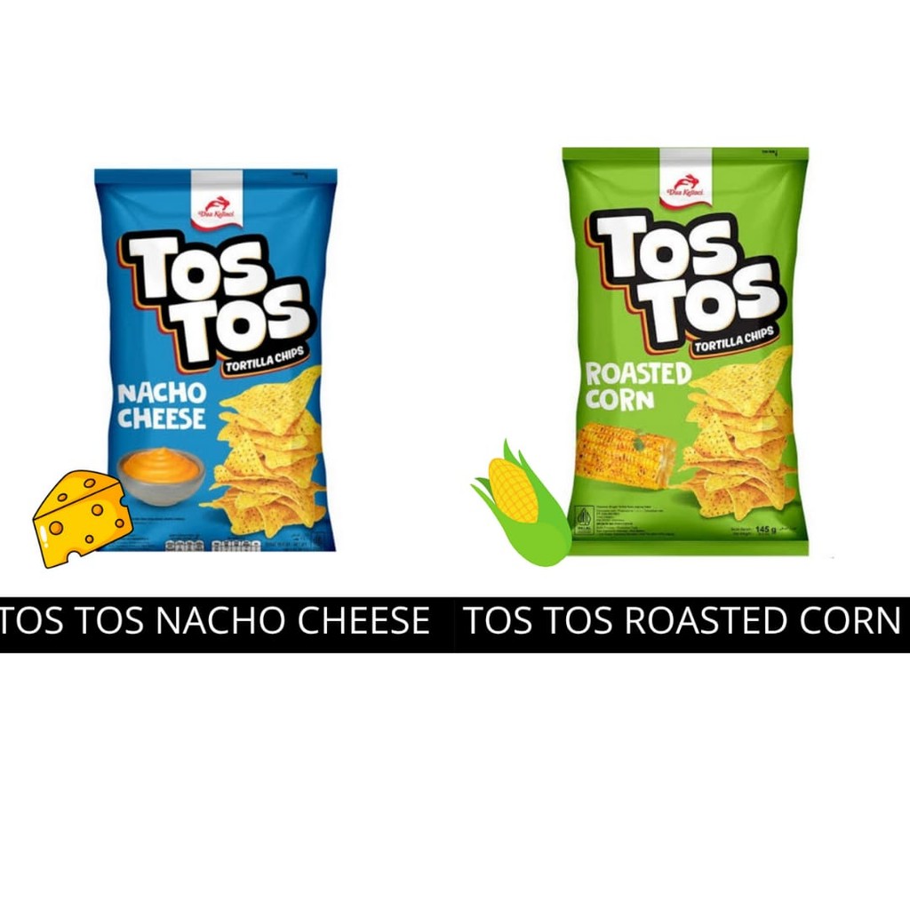 Jual Tos Tos Tortila Chips Snacks Dua Kelinci 140 gr | Shopee Indonesia