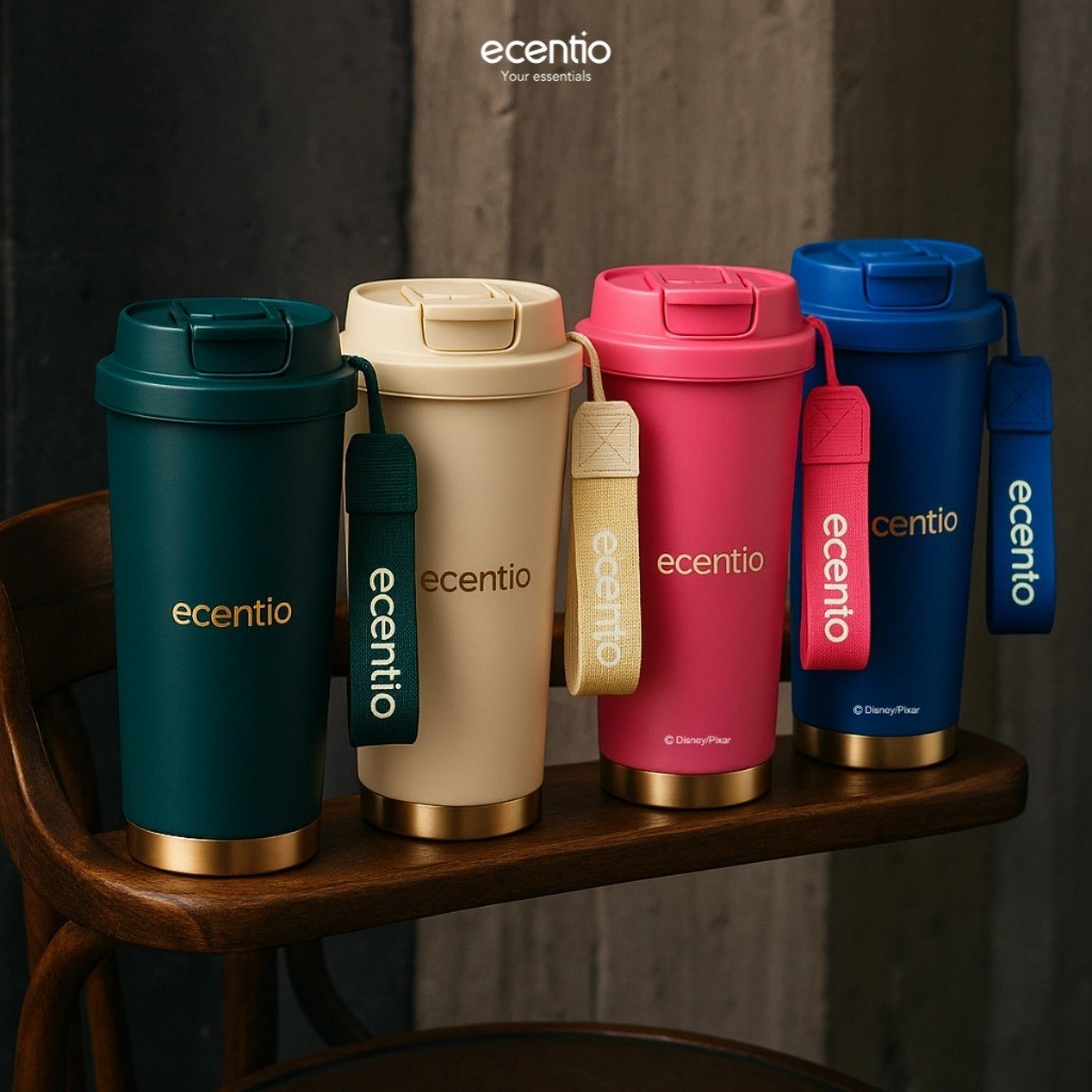 Jual ECENTIO Tumbler Kopi 530ML botol bottle Stainless 316 ACC7 ORI 100 ...