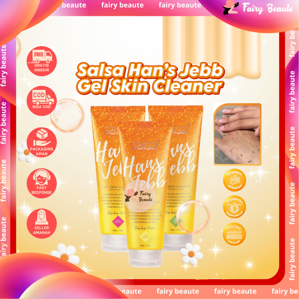 Jual SALSA Hans Jebb Peeling Gel - Perontok Daki dan Ketiak Hitam Kulit ...