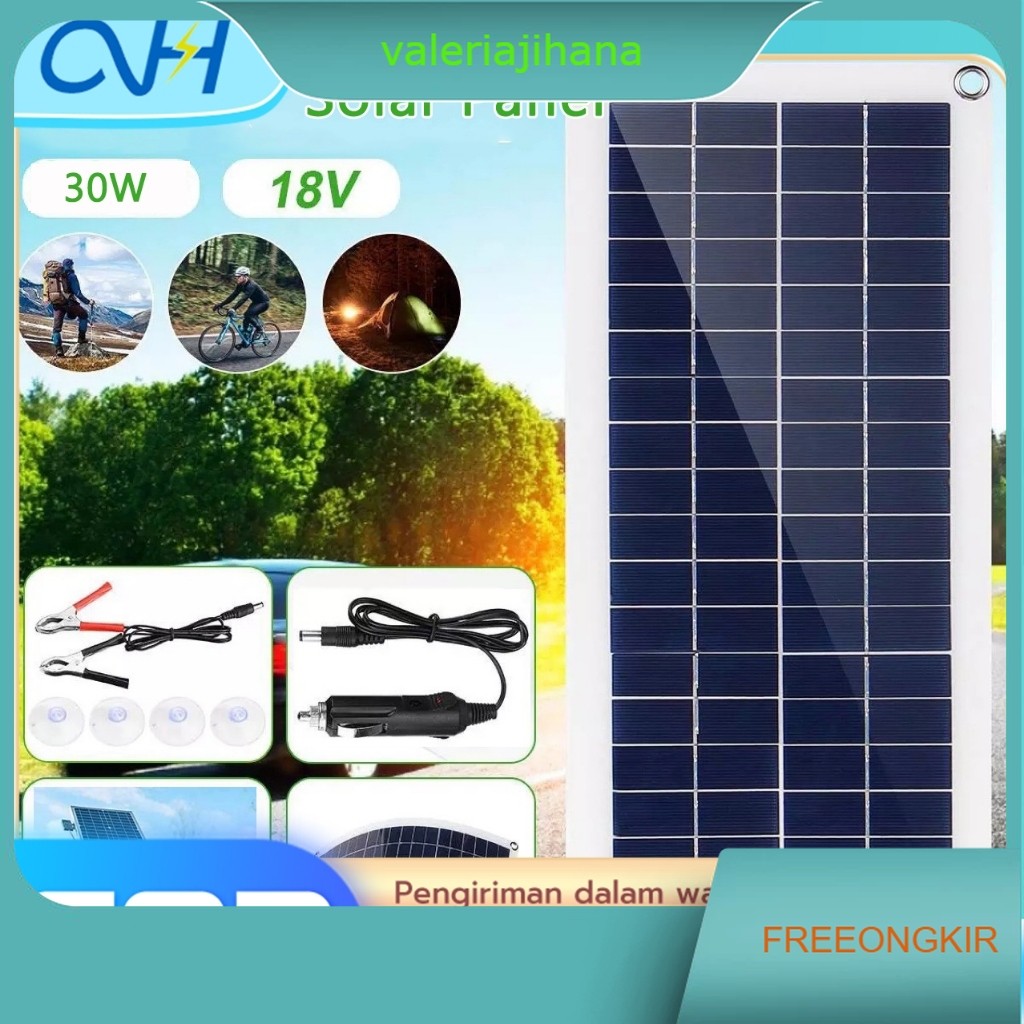 Jual 30w Solar Panel Tenaga Surya 100 Watt-solar Photovoltaic Module ...