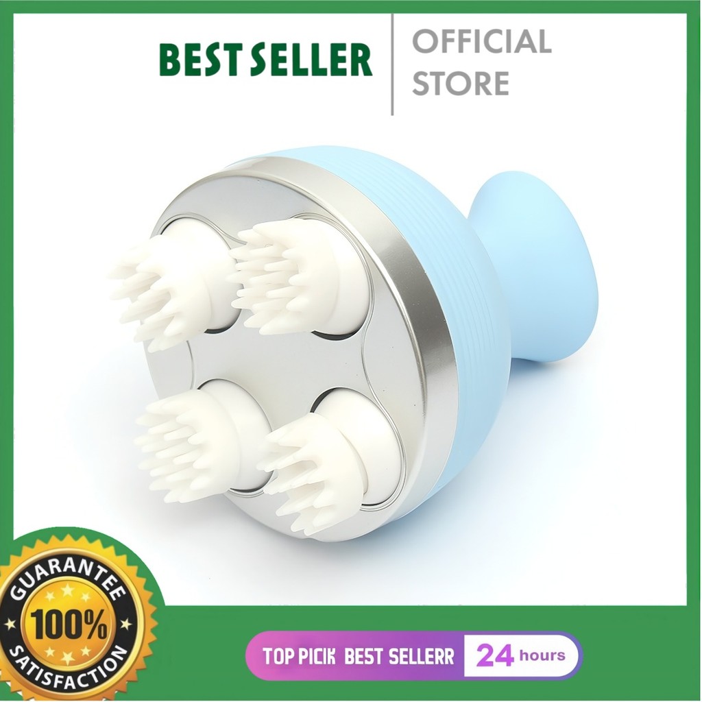 Jual ALAT PIJAT KEPALA ELEKTRIK PORTABEL - Scalp Massager 3D ...
