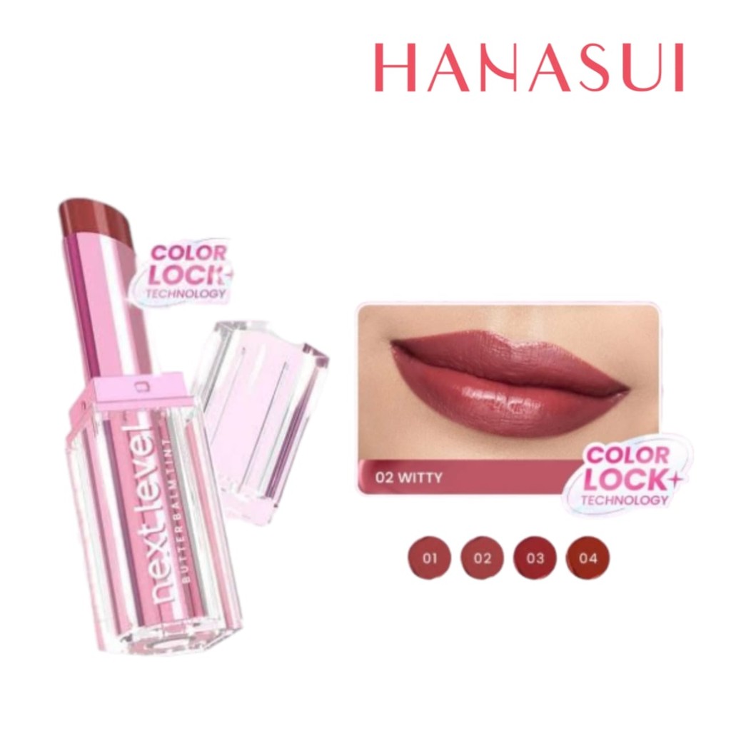Jual Hanasui Next Level Butter Balm - Color Butter Balm Tinted Lip Balm ...