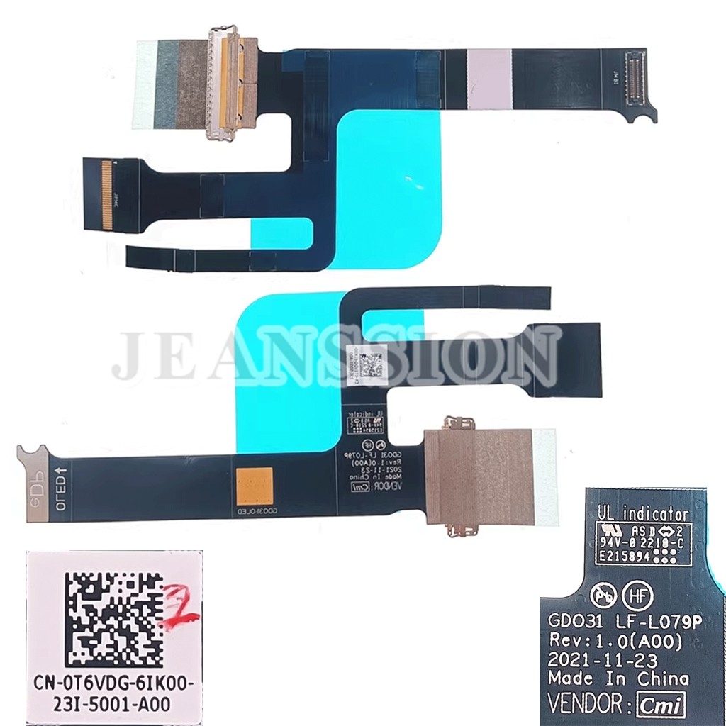 Jual New Original LCD LED Video Flex Cable For DELL XPS 13 Plus 9320 ...