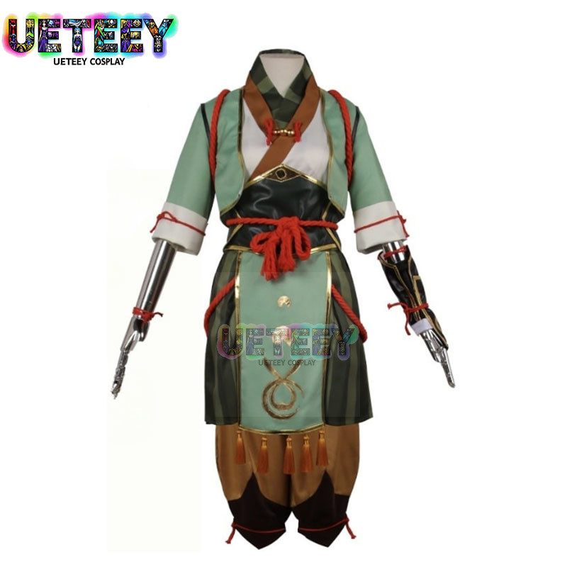 Jual UETEEY Cos Monster Hunter Yomogi Cosplay Costume Game Rise ...