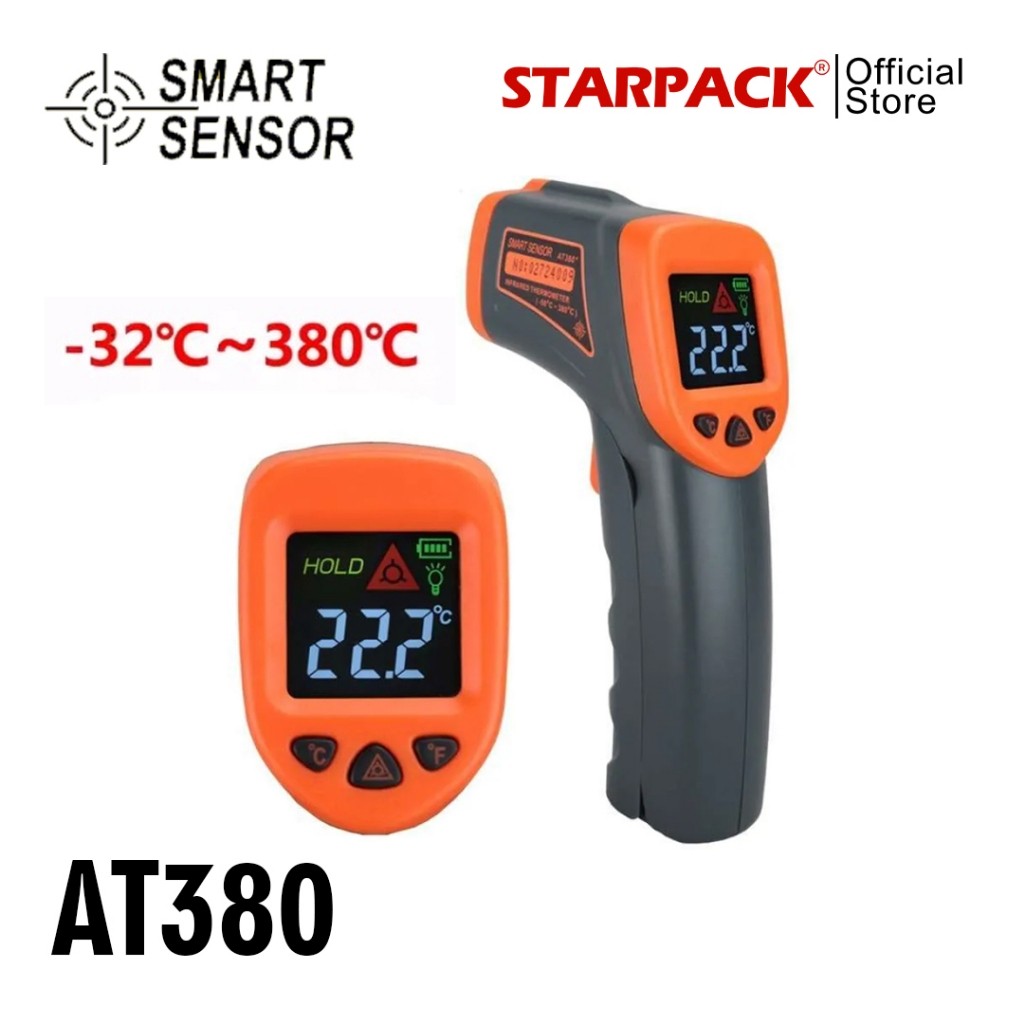 Jual SMART SENSOR AT380 Digital Infrared Thermometer / Alat Industri ...